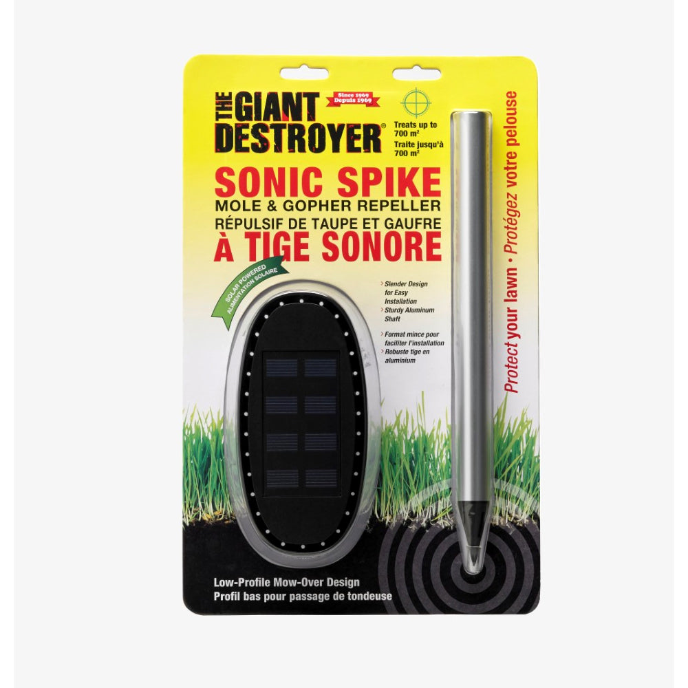 The Giant Destroyer - Sonic Spike - Mole/Gopher Repeller – Hashbrowns ...